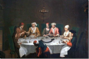 The origin of Passover – God gives Passover restrictions to Moses and ...