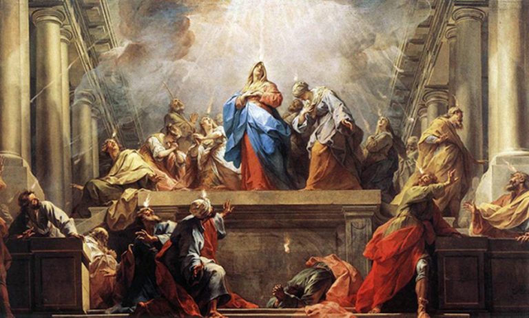 The Holy Spirit arrives at the Pentecost and Peter issues a warning ...