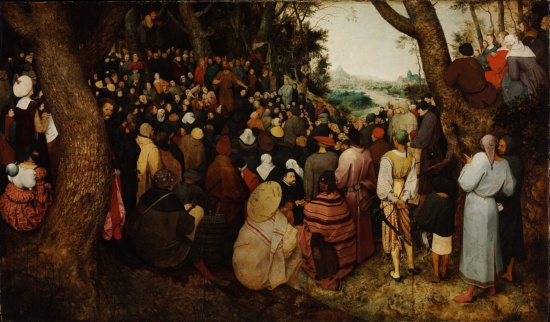 John the Baptist's disciple Andrew and his brother Simon Peter decide ...