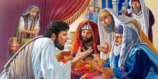 Jesus proclaims Seven Woes on the Teachers of the Law and the Pharisees ...